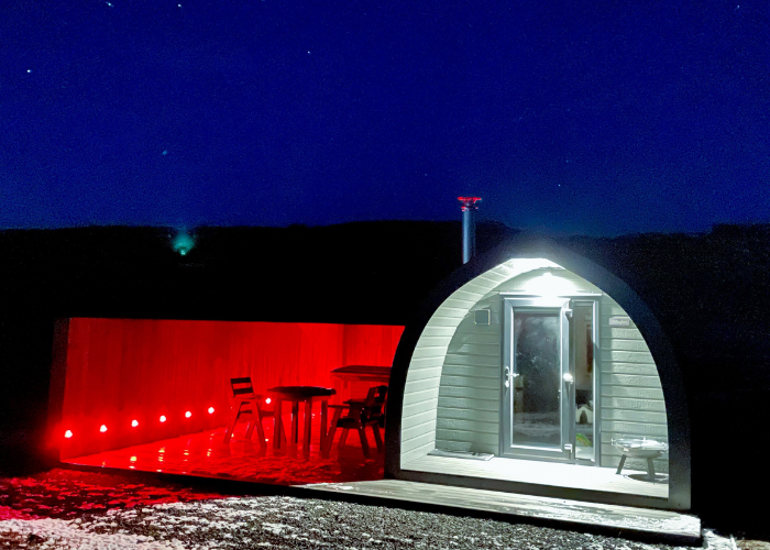 Enjoy Ultimate Luxury in Our Castle Pods